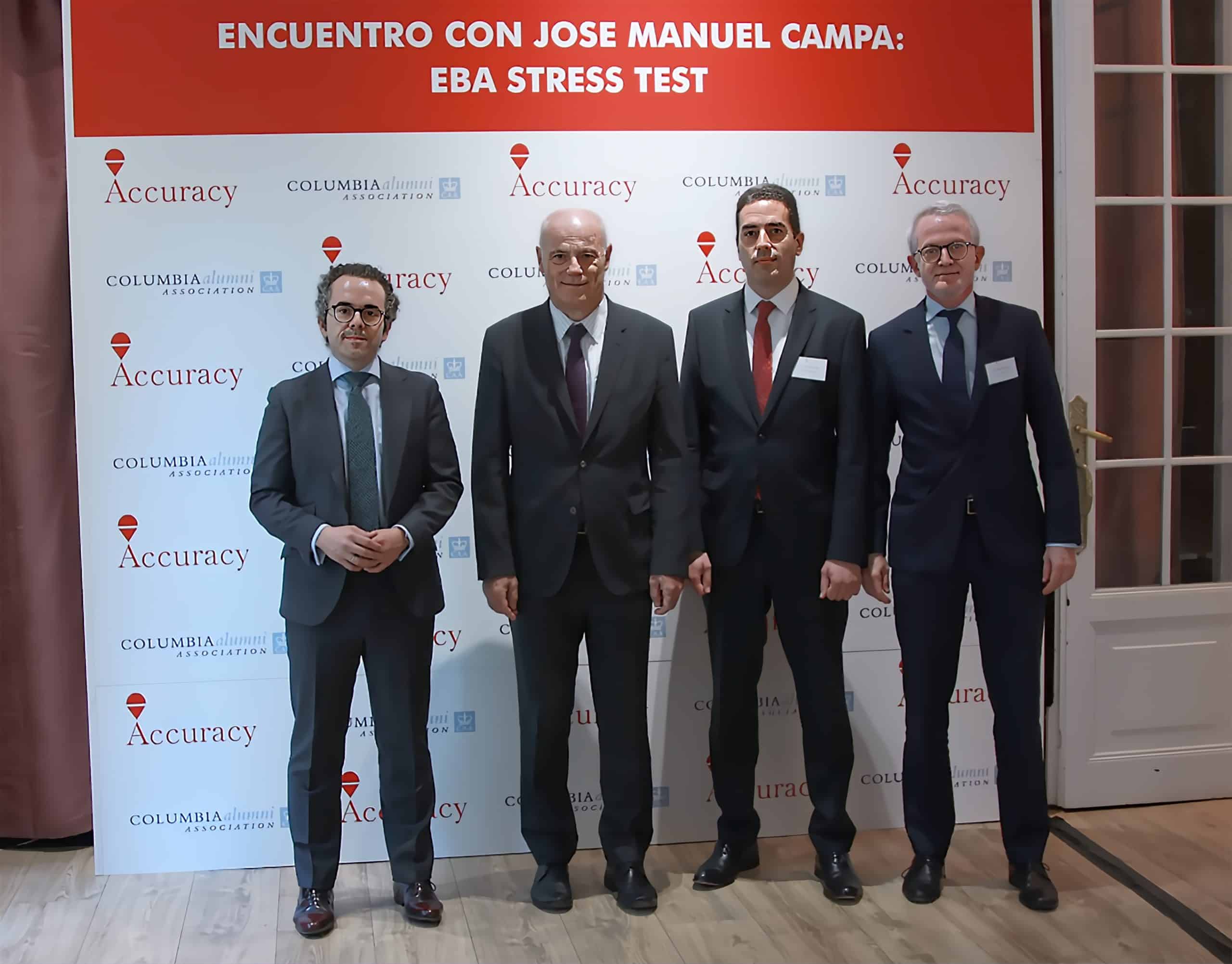 Encuentro con Jose Manuel Campa sobre los Stress Test de la EBA - Accuracy